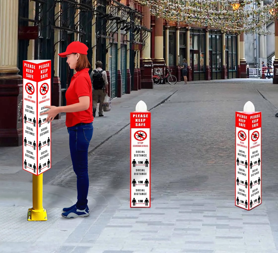 The Inventory Closeout | Order Custom Bollard Covers, Table-top ...