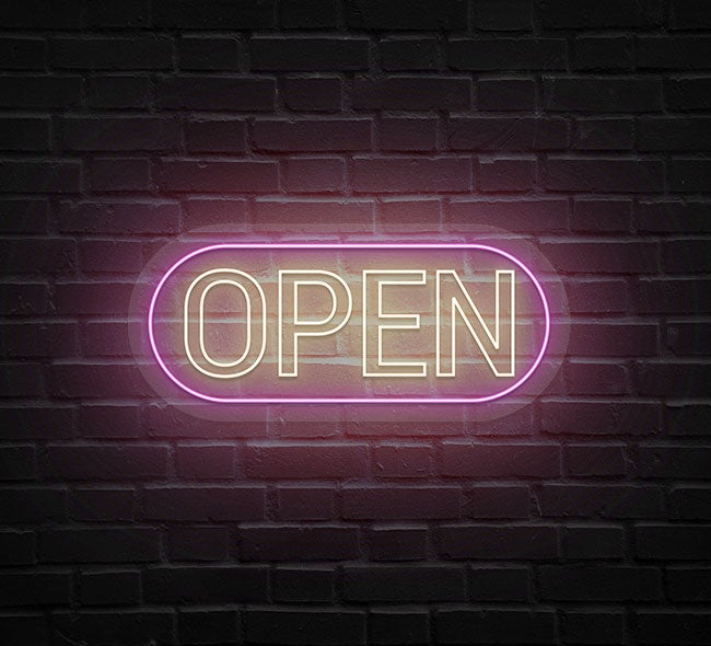 Open Neon Signs: Save 20% Today! | BannerBuzz NZ