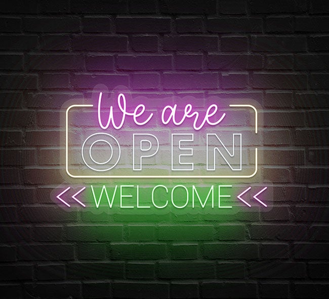 Open Neon Signs: Save 20% Today! | BannerBuzz NZ