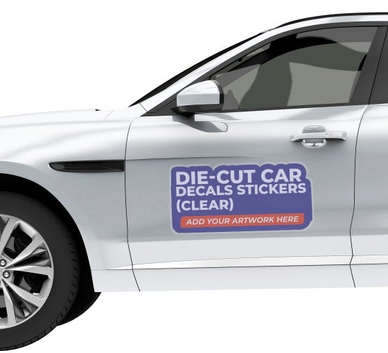 Buy Custom Die-Cut Car Decals | BannerBuzz New Zealand