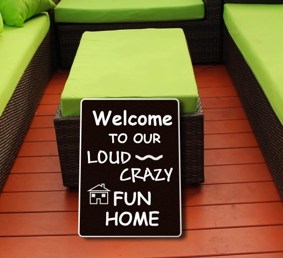 Custom Outdoor Patio Signs, Aluminum Patio Signs | BannerBuzz NZ