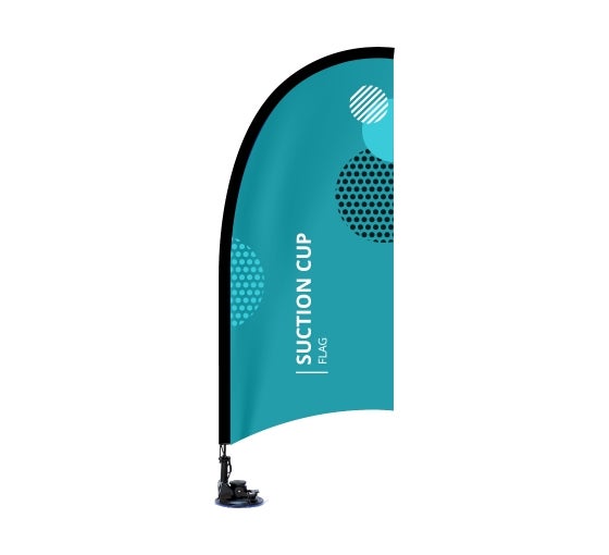 Suction Cup Flags | Custom Suction Cup Flag with Adjustable Mount
