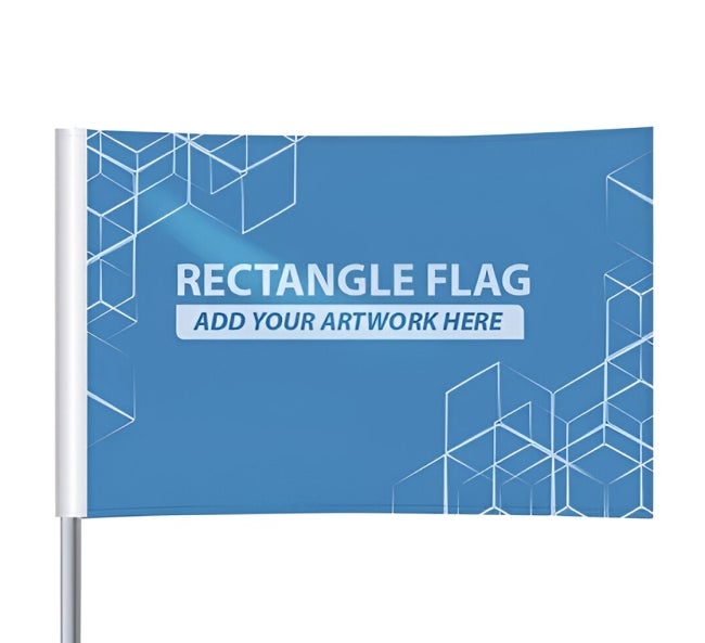 Rectangle Flags - Custom Flag Printing & Get 30% Off | BannerBuzz NZ
