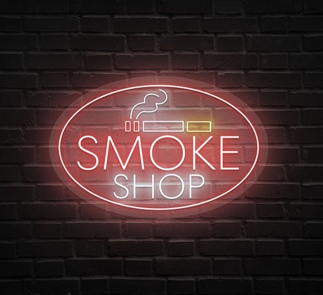 Smoke Shop Neon Sign: Order Now @ 25% Discount! | BannerBuzz NZ
