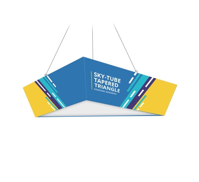 Sky Tube Tapered Triangle Hanging Banners | BannerBuzz NZ