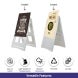 Plastic A Frames, Plastic A-Frame Sidewalk Signs | BannerBuzz